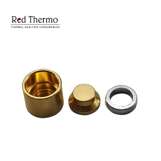 30µl Disposable High Pressure Crucible w/lid, w/seal Gold-plated ...