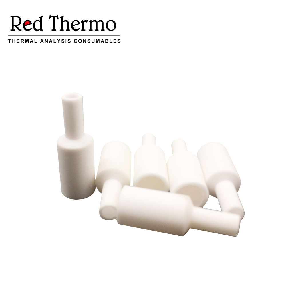 0.3ml Ceramic Sample Pan NGB810411 Netzsch Alumina Sample Pan｜Red Thermo