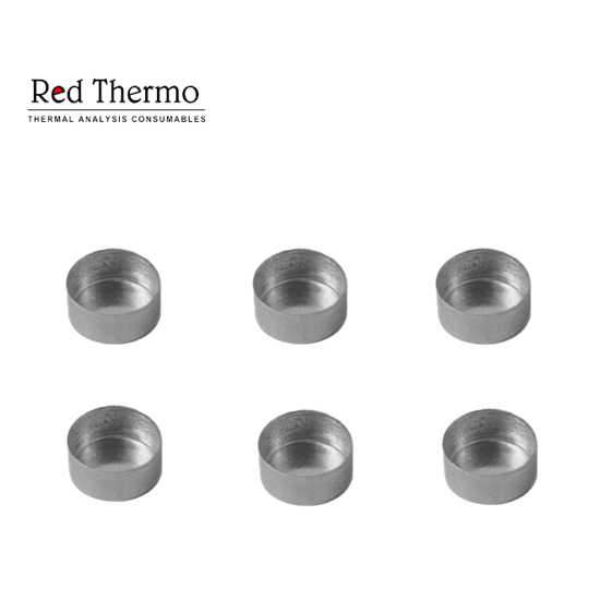 5*2.5mm Aluminum Sample Holder Pans w/lid Hitachi｜Red Thermo