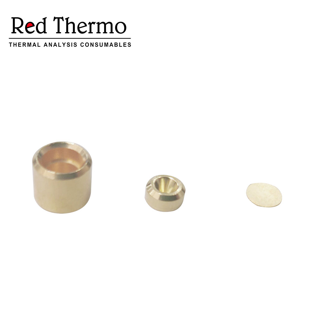 40µl Disposable High Pressure Crucible w/lid, w/seal, w/o pin, Gold ...